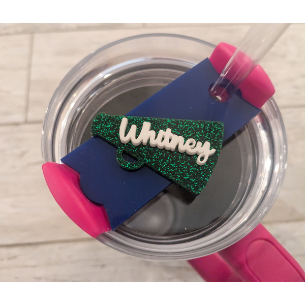 Green & Navy Cheer Stanley Cup Topper | Cheerleader | Gators | Quenche ...