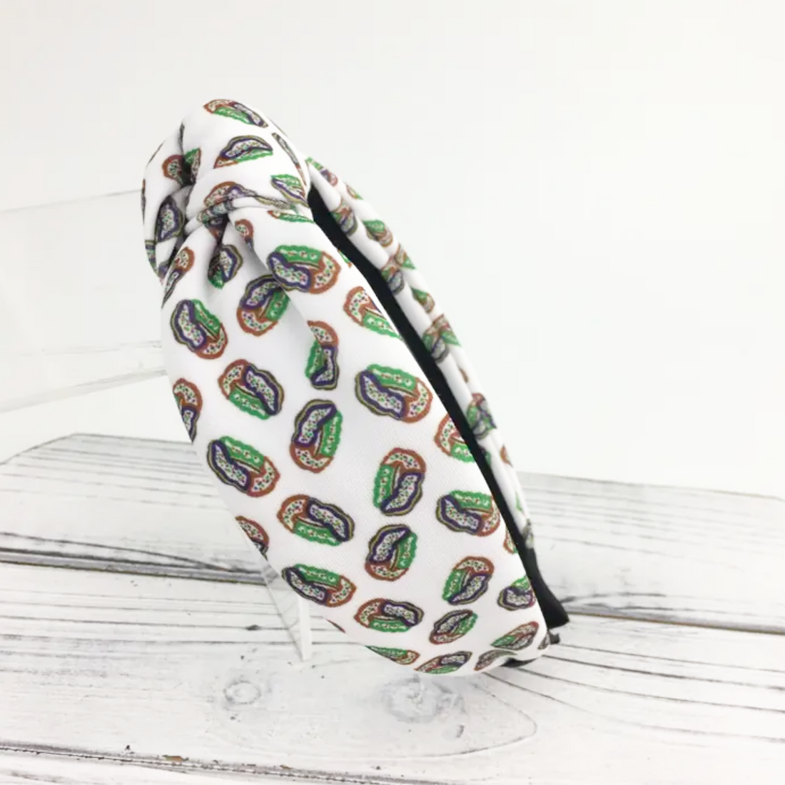 King Cake Large Headband | King Cake – The Twisted Hippo